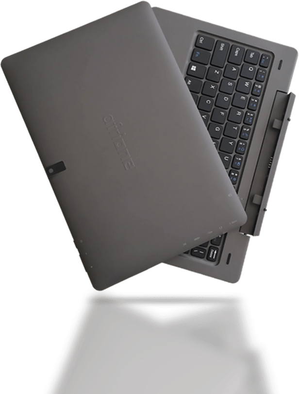 2 In 1 Transformer Tablet With Magnetic Docking Keyboard - Afrione